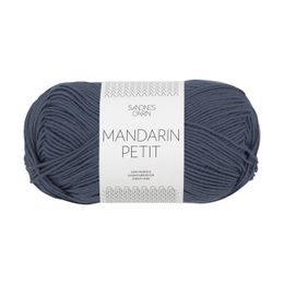 Mandarin Petit von Sandnes Garn, Graublau, aus Baumwolle
