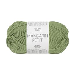 Mandarin Petit von Sandnes Garn, Gr&uuml;n, aus Baumwolle
