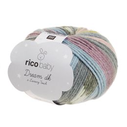 Baby Dream dk von Rico Design, Beere/Blau, aus Polyacryl