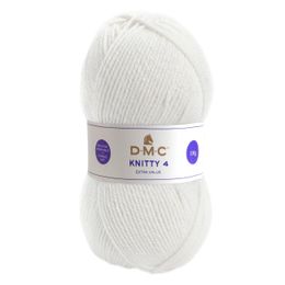 Knitty 4 von DMC, Rohwei&szlig;, aus Polyacryl