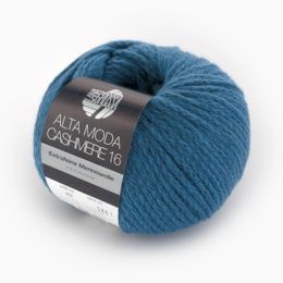 Alta Moda Cashmere 16 uni von Lana Grossa, Taubenblau, aus Schurwolle