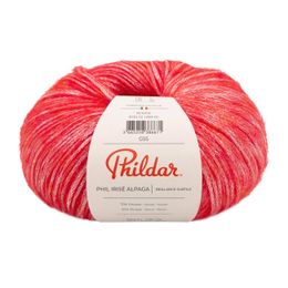 Phil Iris&eacute; Alpaga von phildar, Rouge, aus Viskose