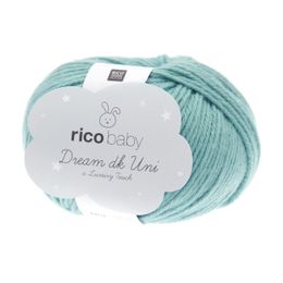 Baby Dream dk Uni von Rico Design, Aqua, aus Polyacryl
