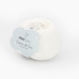 Baby Dream dk Uni von Rico Design, Wei&szlig;, aus Polyacryl