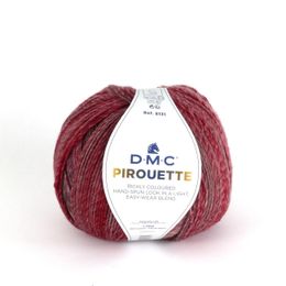 Pirouette von DMC, Rot, aus Polyacryl