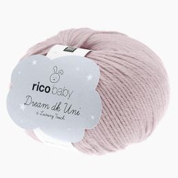 Baby Dream dk Uni von Rico Design, Flieder, aus Polyacryl