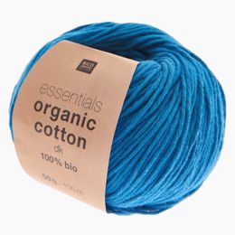Essentials Organic Cotton dk von Rico Design, Himmelblau, aus Baumwolle