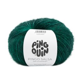 Pingo Salsa von Pingouin , Vert Emeraude, aus Polyester