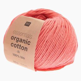 Essentials Organic Cotton dk von Rico Design, Azalee, aus Baumwolle