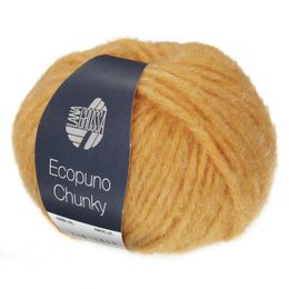 Ecopuno Chunky von Lana Grossa, Gelb, aus Baumwolle