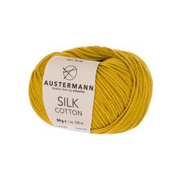Silk Cotton von Austermann , Gold, aus Baumwolle