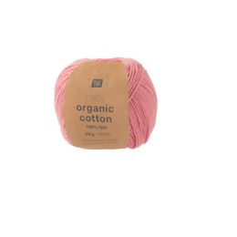 Baby Organic Cotton von Rico Design, Altrosa, aus Baumwolle