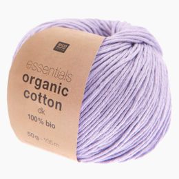 Essentials Organic Cotton dk von Rico Design, Flieder, aus Baumwolle
