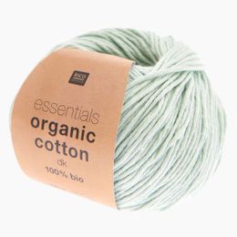 Essentials Organic Cotton dk von Rico Design, Aqua, aus Baumwolle