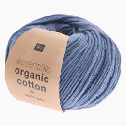 Essentials Organic Cotton dk von Rico Design, Blau, aus Baumwolle