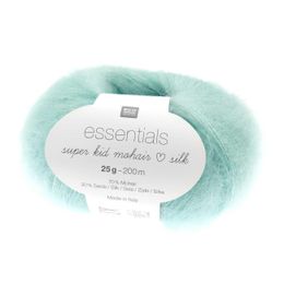 Essentials Super Kid Mohair Loves Silk von Rico Design, Aquamarin, aus Mohair