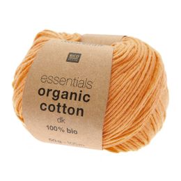Essentials Organic Cotton dk von Rico Design, Orange, aus Baumwolle