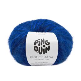 Pingo Salsa von Pingouin , Bleu, aus Polyester