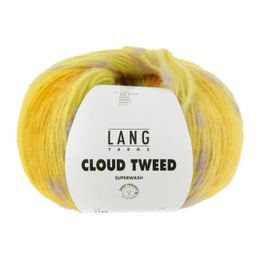 Cloud Tweed von Lang Yarns, Gelb/Gr&uuml;n, aus Schurwolle