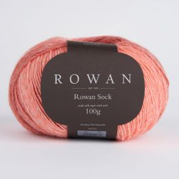 Sockenwolle ROWAN Sock von ROWAN, Coral, aus Wolle