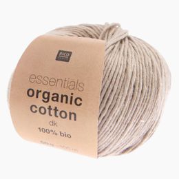 Essentials Organic Cotton dk von Rico Design, Taupe, aus Baumwolle