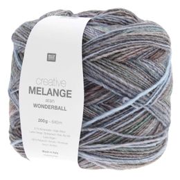 Creative Melange aran Wonderball von Rico Design, Clouds, aus Schurwolle