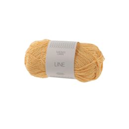 Line von Sandnes Garn, Gelb, aus Baumwolle