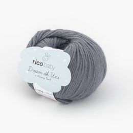 Baby Dream dk Uni von Rico Design, Anthrazit, aus Polyacryl
