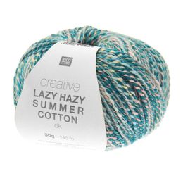 Creative Lazy Hazy Summer Cotton dk von Rico Design, Aqua, aus Baumwolle