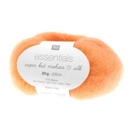 Essentials Super Kid Mohair Loves Silk von Rico Design, Mandarine, aus Mohair