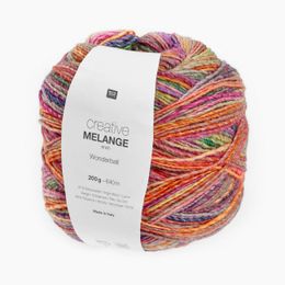 Creative Melange aran Wonderball von Rico Design, Multicolor, aus Schurwolle