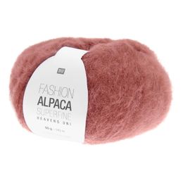 Fashion Alpaca Superfine Heavens Uni von Rico Design, Altrosa, aus Alpaka