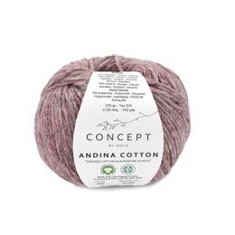 Andina Cotton von Katia, Bordeaux, aus Baumwolle