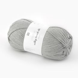 Creative Silky Touch dk von Rico Design, Silbergrau, aus Polyacryl