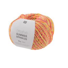 Creative Summer Sprinkles von Rico Design, Neon Pink, aus Baumwolle