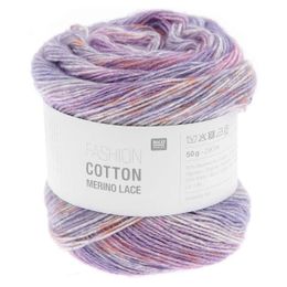 Fashion Cotton Merino Lace von Rico Design, Lilac, aus Baumwolle