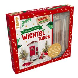 TOPP Kreativ-Set - Weihnachtliche Wichteltüren