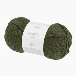 Smart von Sandnes Garn, Dunkelgr&uuml;n, aus Wolle