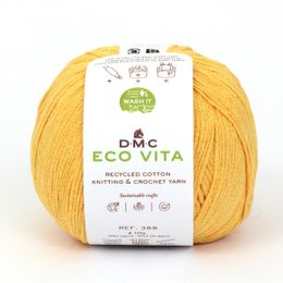Eco Vita von DMC, Rapsgelb, aus Baumwolle