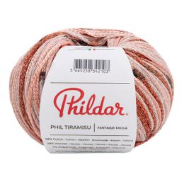 Phil Tiramisu von phildar, Ros&eacute;e, aus Baumwolle