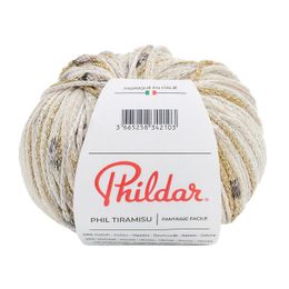 Phil Tiramisu von phildar, Ecru, aus Baumwolle
