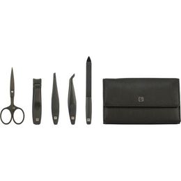 Zwilling Manik&uuml;re-Set Leder 5tlg. schwarz