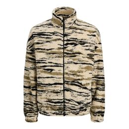 Jack & Jones JACK & JONES Fleecejacke Herren Gr&ouml;&szlig;e L beige / senf / schwarz