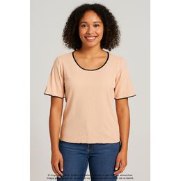 Luisa Cerano T-Shirt Damen Gr&ouml;&szlig;e S Second Hand beige