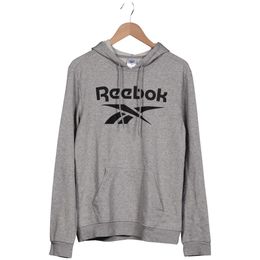 Reebok Kapuzenpullover Herren Größe M Second Hand grau