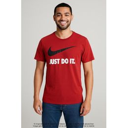 Nike T-Shirt Herren Gr&ouml;&szlig;e L Second Hand rot