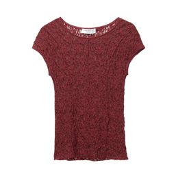 Pull&Bear Pull&Bear T-Shirt Damen Gr&ouml;&szlig;e L bordeaux