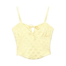 Pull&Bear Pull&bear Top female Yellow size S