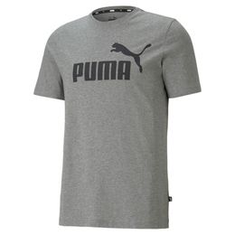 Puma Essential T-Shirt Bekleidung Herren grau