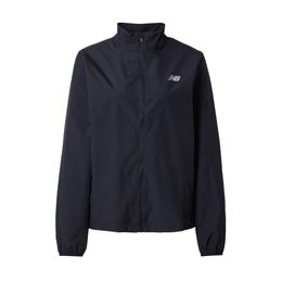New Balance Sportjacke 'Essentials' Damen Gr&ouml;&szlig;e XXL silbergrau / schwarz